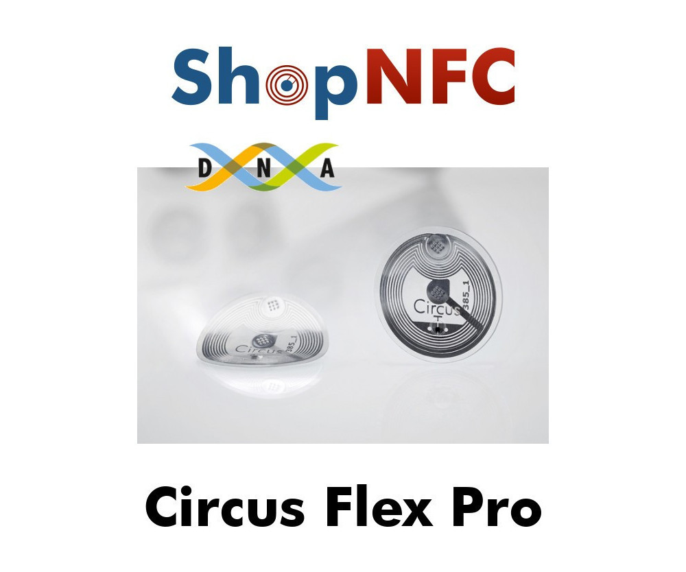Smartrac Circus Flex Pro NTAG424 DNA 22mm - Shop NFC