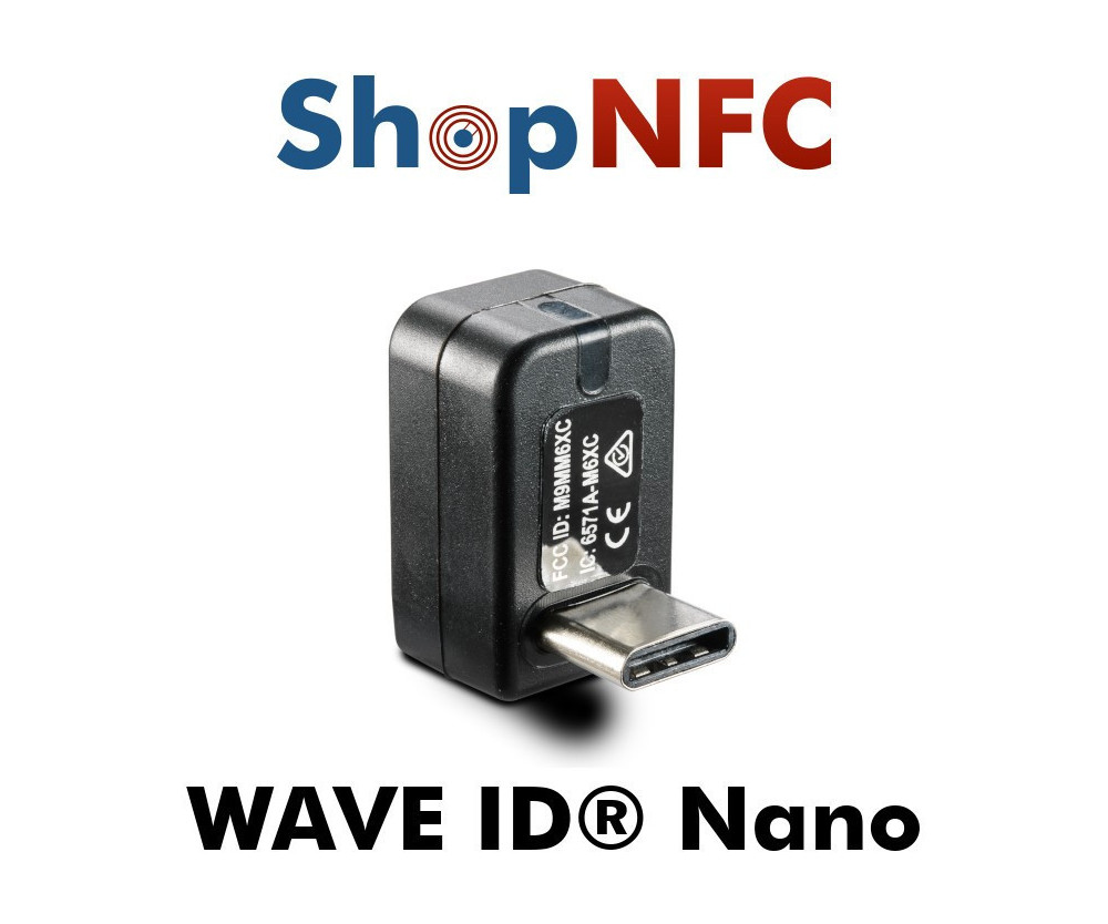 Wave ID Nano - Lecteur NFC avec USB-C - Shop NFC