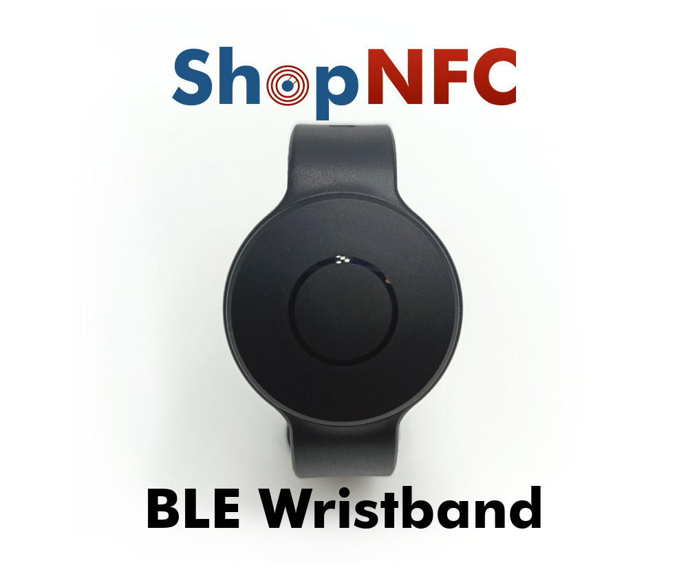 BLE Wristband / Keyfob - Bluetooth® Low Energy Beacon - Shop NFC