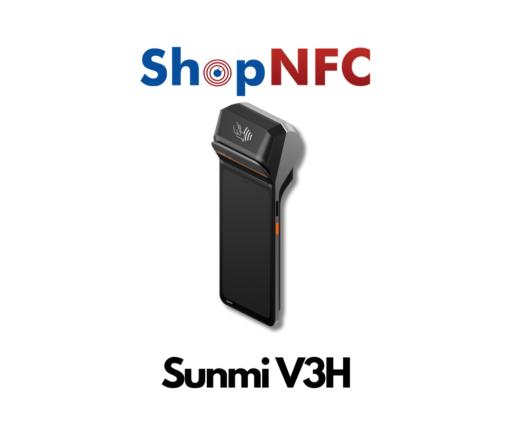 SUNMI V3H - Terminal Android portable avec GMS, imprimante intégrée, NFC, Wi-Fi et lecteur d ...