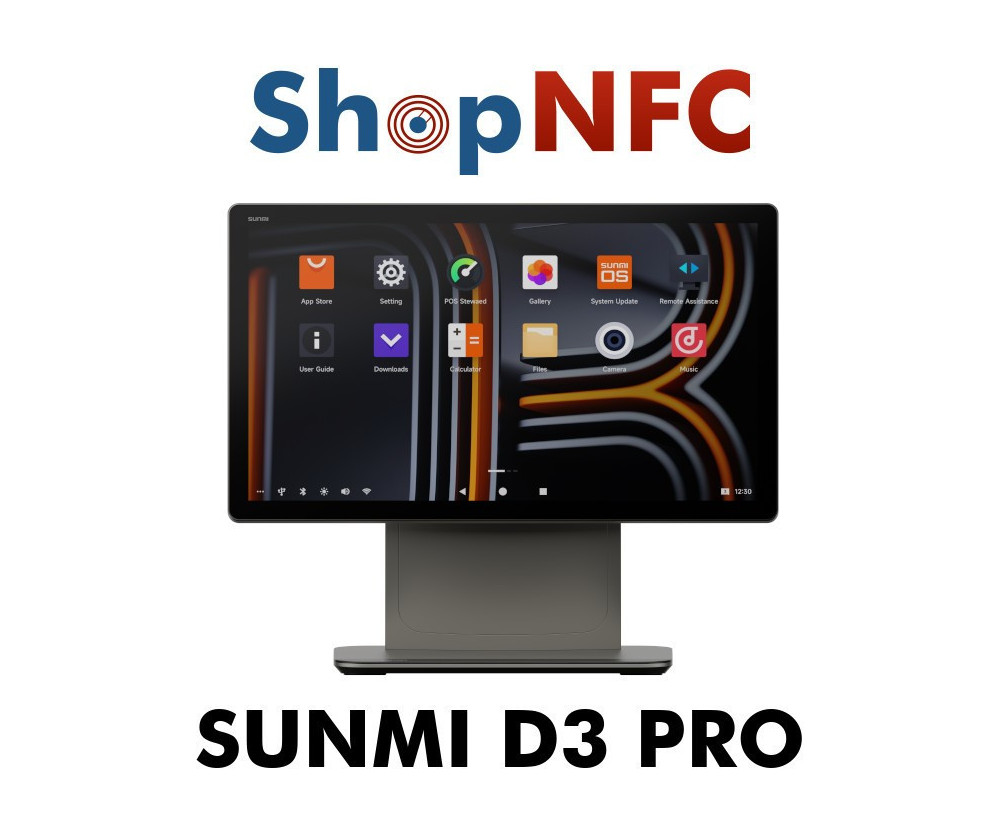 SUNMI D3 PRO - Desktop POS one screen 15.6" - GMS - Shop NFC