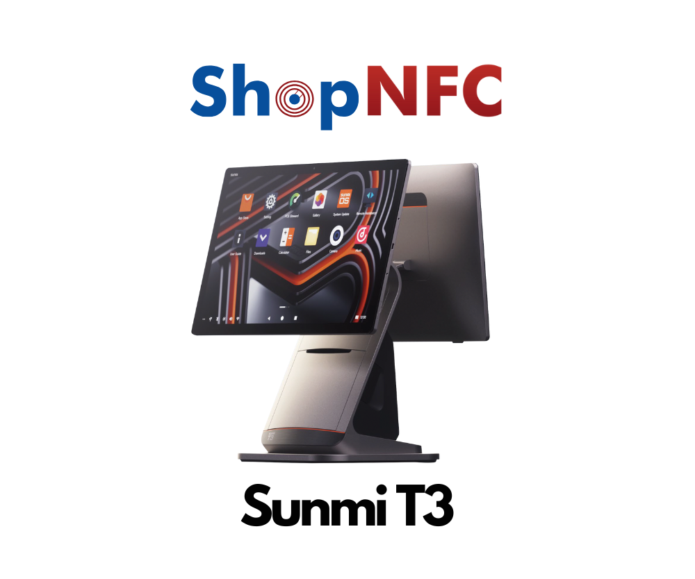 Terminal de point de vente SUNMI T3 Android 13 avec GMS EDLA – Écran tactile 15,6" Full HD, NFC ...