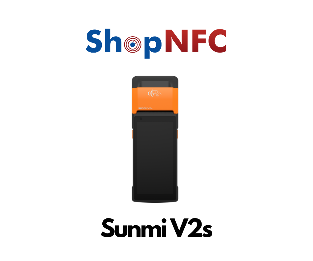 Sunmi V2s - Android POS with Label Printer, GMS and NFC - Shop NFC