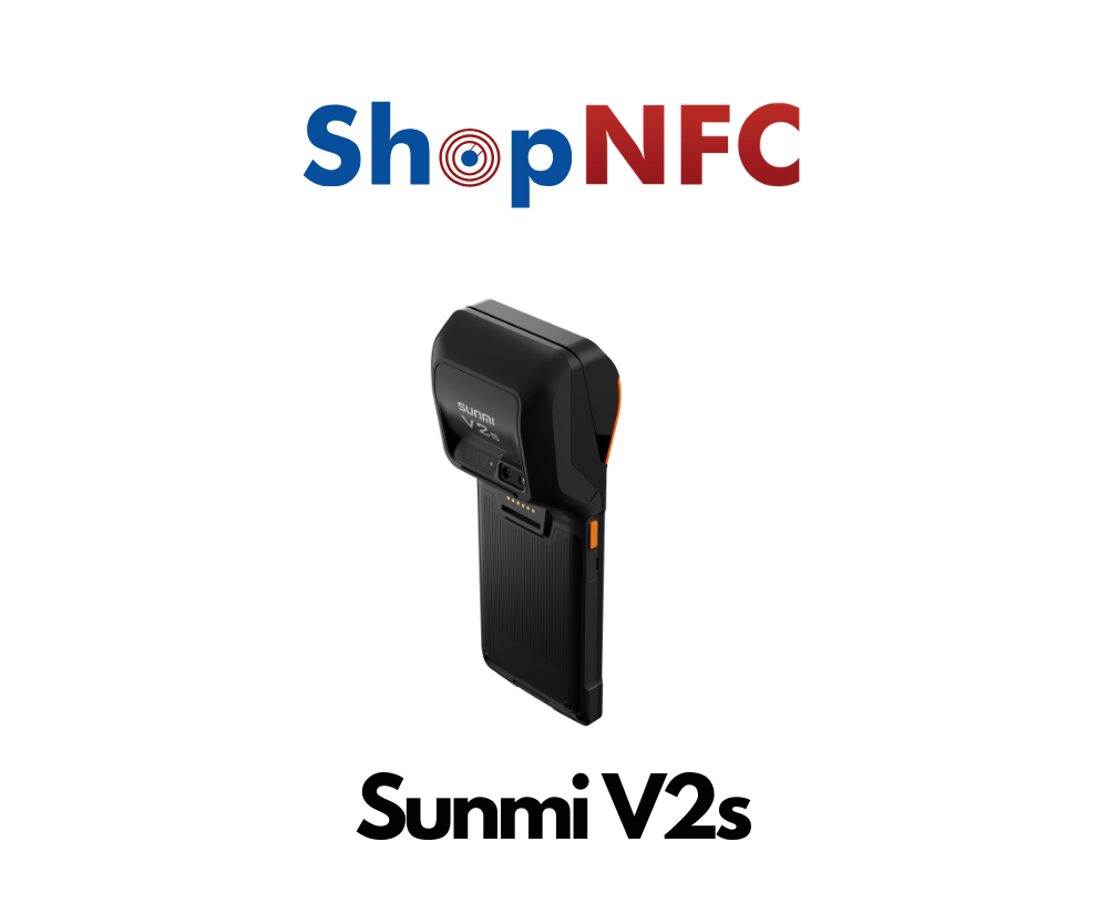 Sunmi V2s - Android POS with Label Printer, GMS and NFC - Shop NFC
