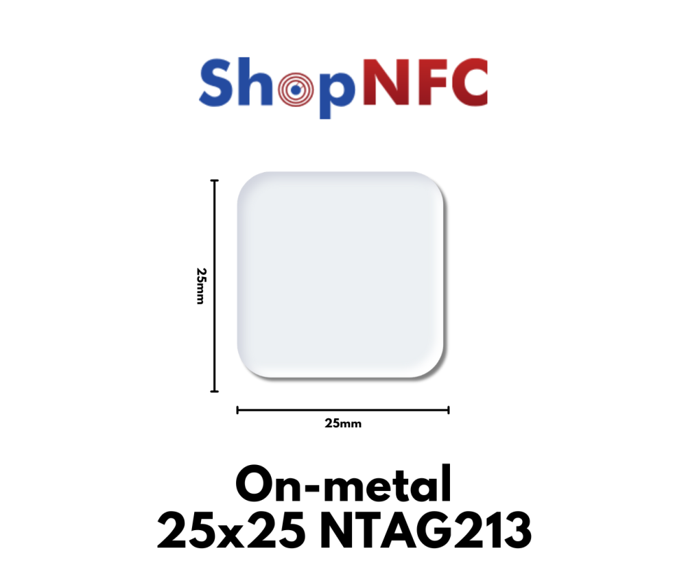 Anti-Metal NFC Tags for application on Metal Surfaces - Shop NFC