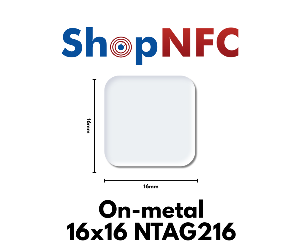 Anti-Metal NFC Tags for application on Metal Surfaces - Shop NFC