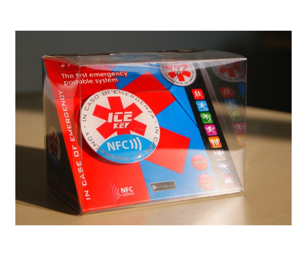 ICE-KEY Tag for Emergency - Shop NFC