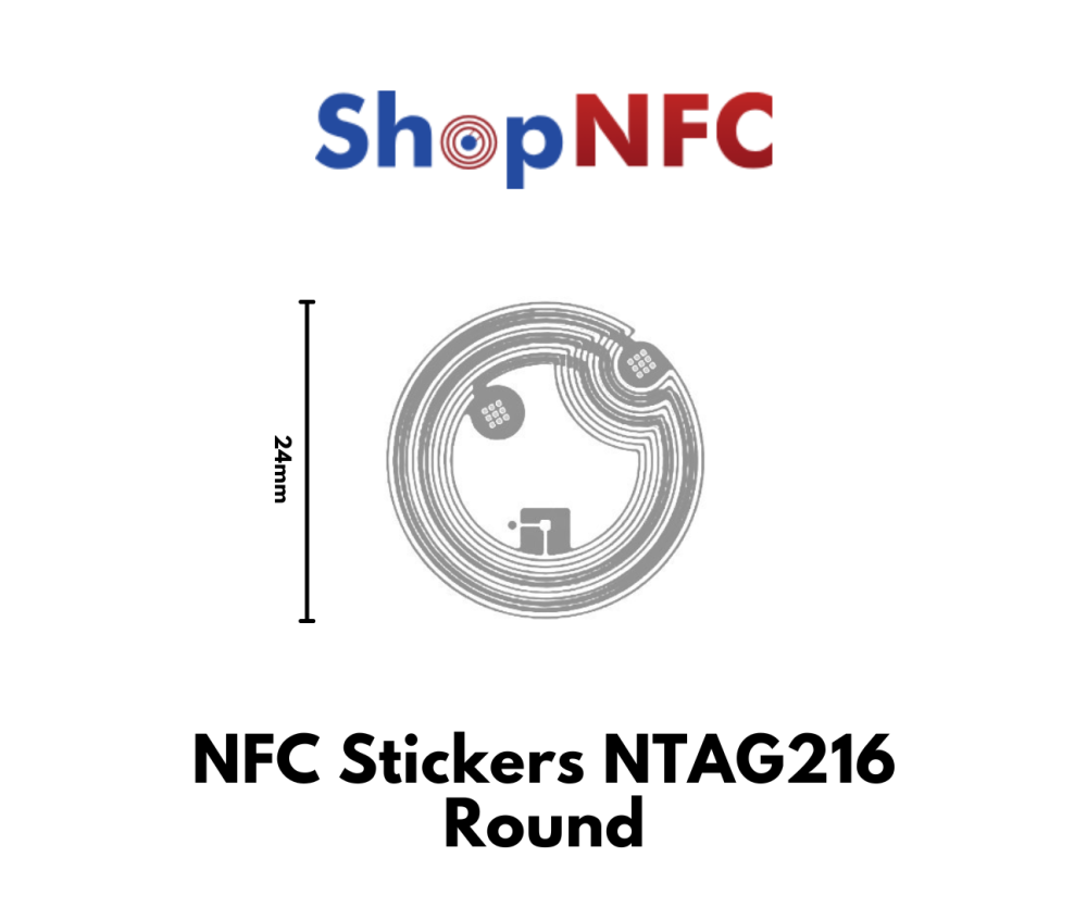 Autocollants NFC - Tags NFC adhésifs - Étiquettes NFC - Shop NFC