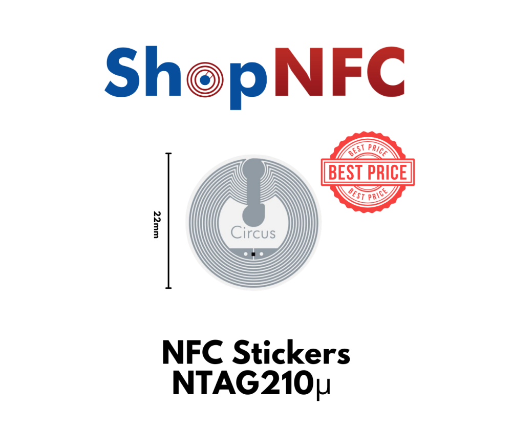 NFC Stickers, NFC Labels, adhesive NFC Tags - Shop NFC