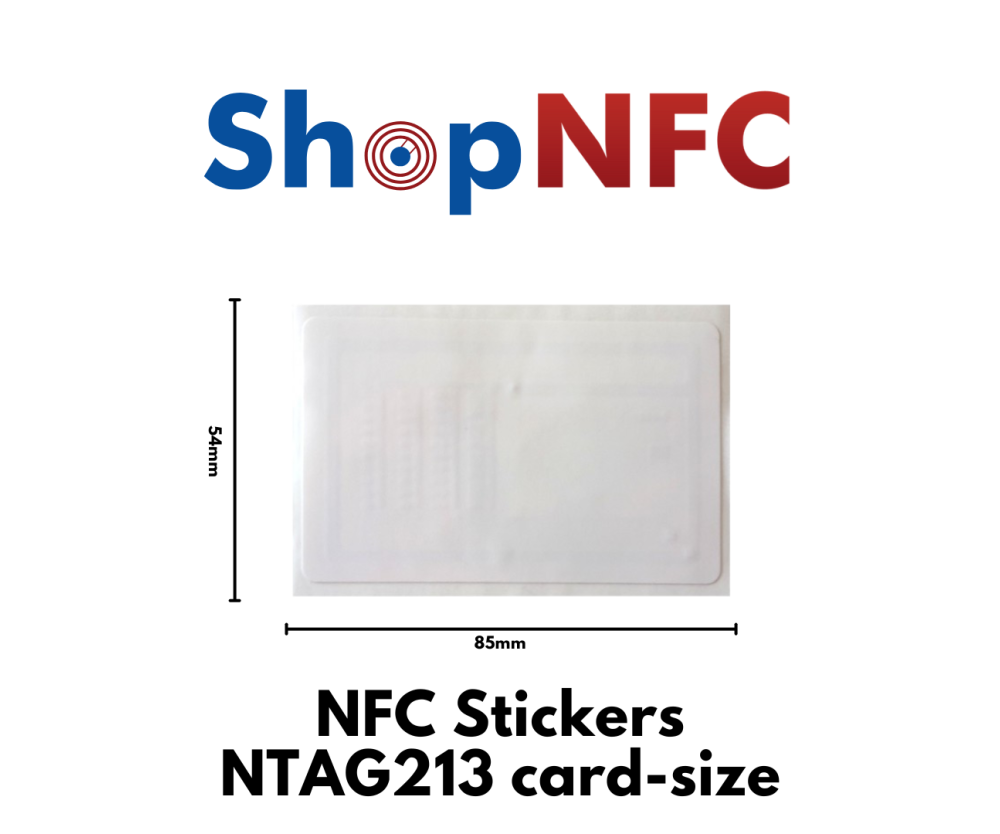 NFC Stickers, NFC Labels, adhesive NFC Tags - Shop NFC