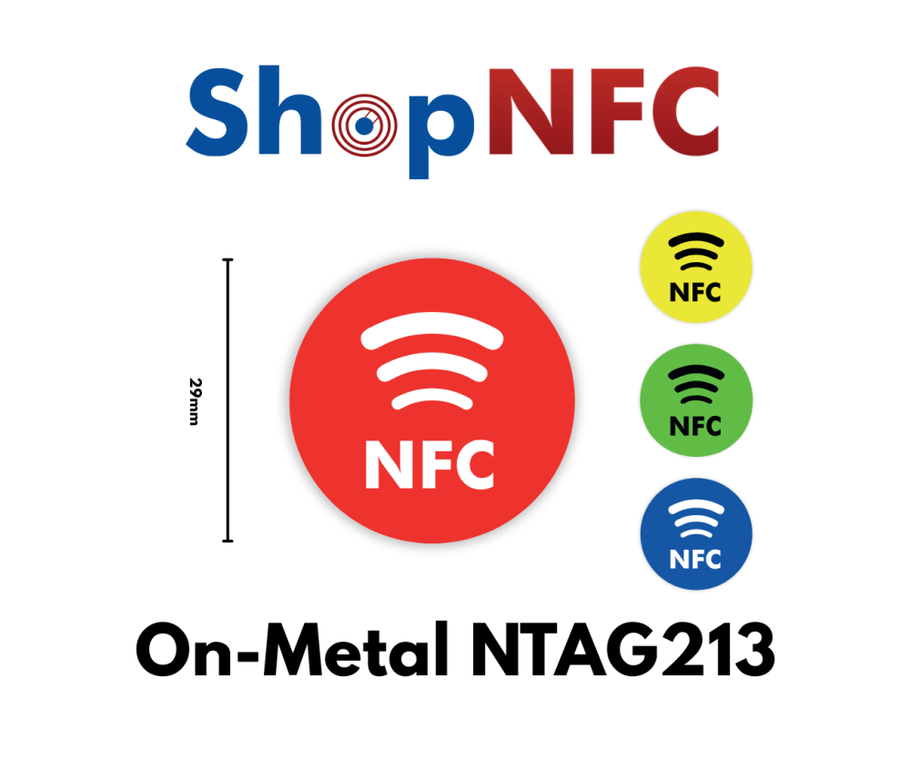 Anti-Metal NFC Tags for application on Metal Surfaces - Shop NFC